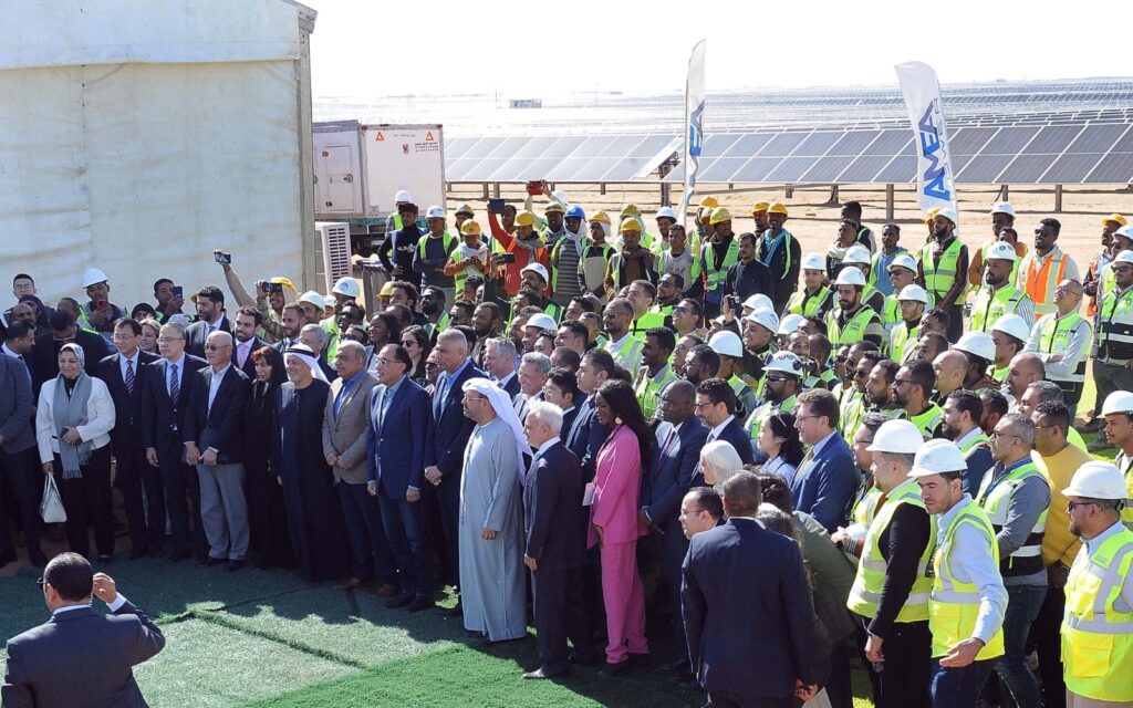 AMEA Power commissions Egypt’s largest solar power plant with a 500 MW ...