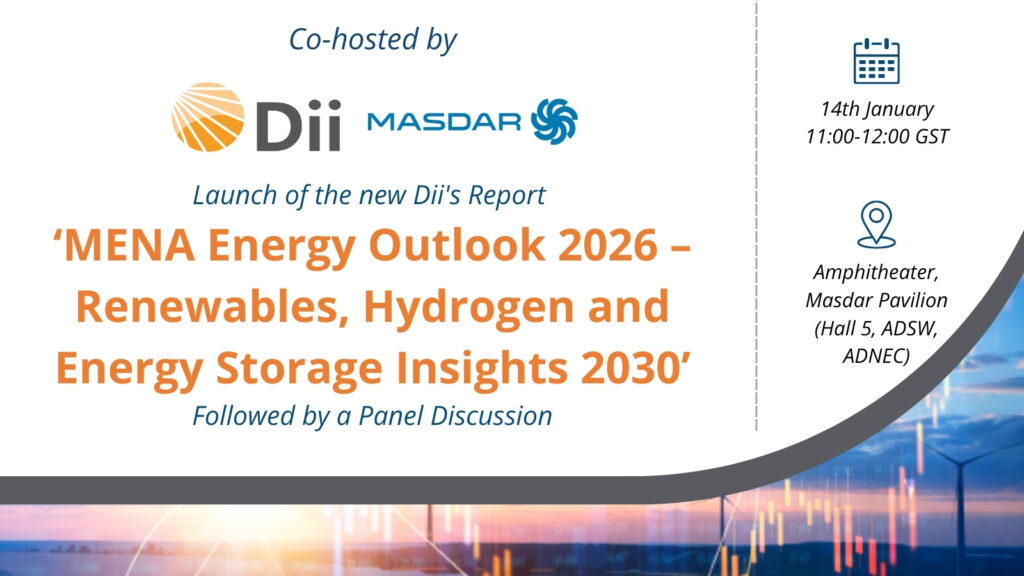 WFES Launch event ‘MENA Energy Outlook 2026 – Renewables, Hydrogen and ...